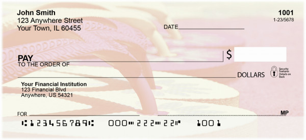 Flip Flop Personal Checks