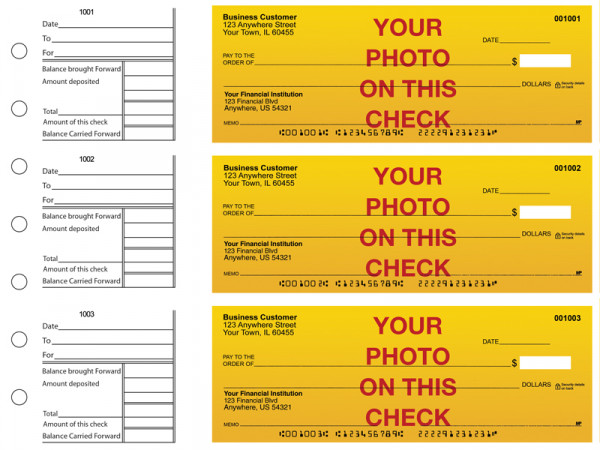 Custom Photo General Business Checks