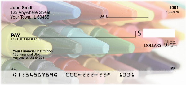 Crayons Personal Checks