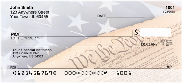 Symbols of America Personal Checks