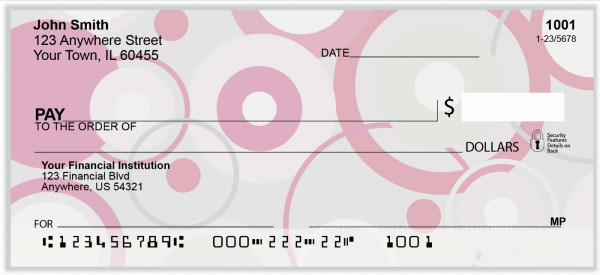 Stylish Patterns Personal Checks