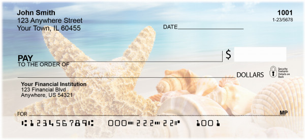 Seashells On The Beach Checks