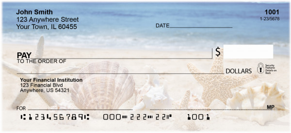 Seashells On The Beach Checks