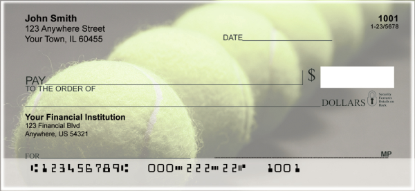Tennis Personal Checks