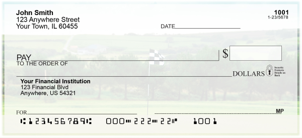 Golf Course Personal Checks