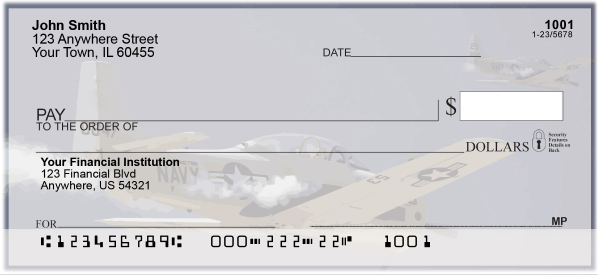 Retro Aircraft Personal Checks