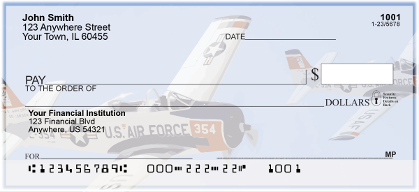 Retro Aircraft Personal Checks